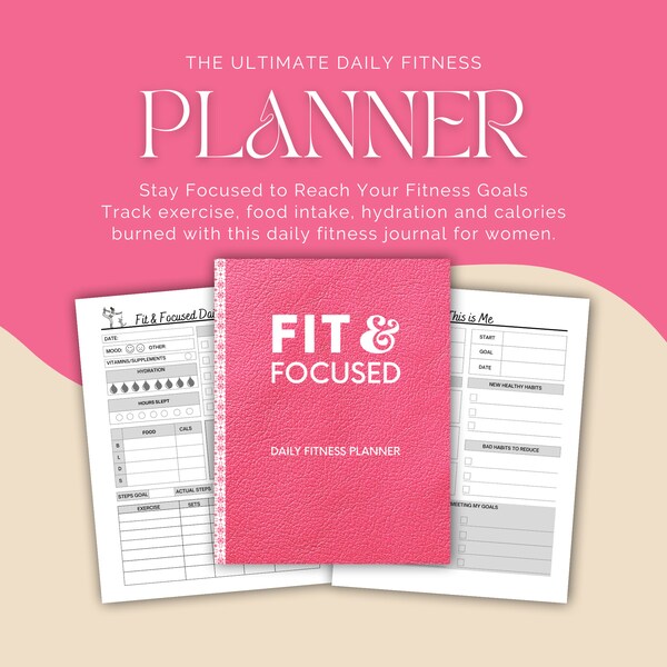 Exercise Journal - Etsy