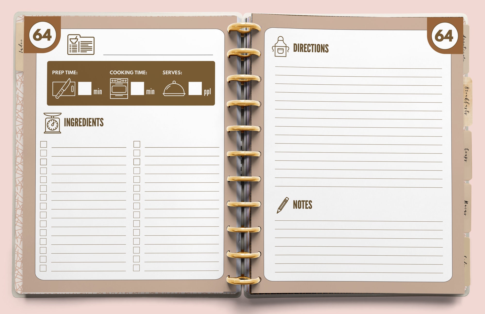 Printable Recipes - 134 Recipe Sheets (A4 / US Letter) - Etsy