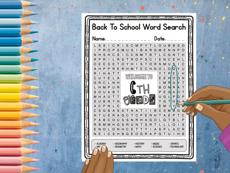 6th Grade Back to School Complete BUNDLE - 18 X No Prep Games, Puzzles ...