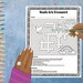 Noah's Ark Word Search and Crossword Puzzle Activity Pack - Answer Key ...