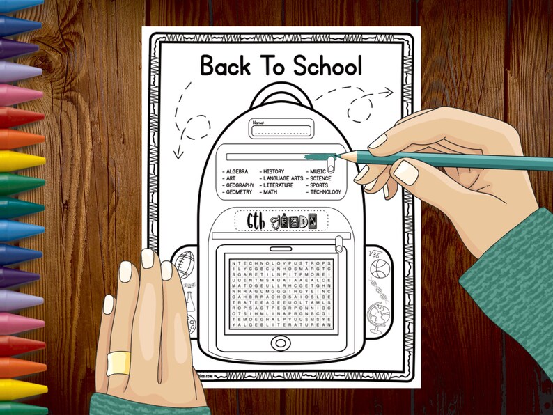 6th Grade Back to School Complete BUNDLE 18 X No Prep Games, Puzzles ...