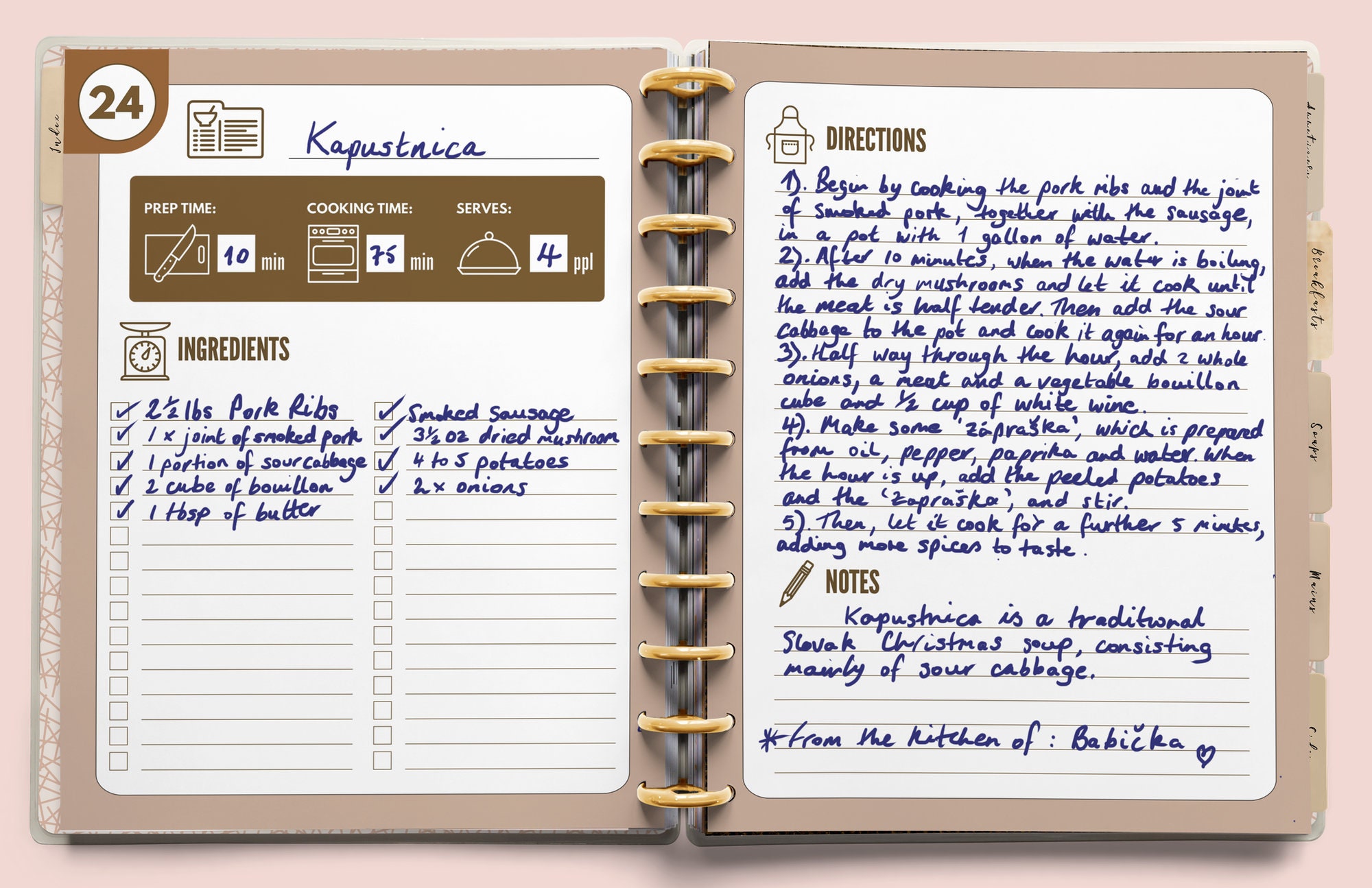 Printable Recipes 134 Recipe Sheets A4 / US Letter - Etsy