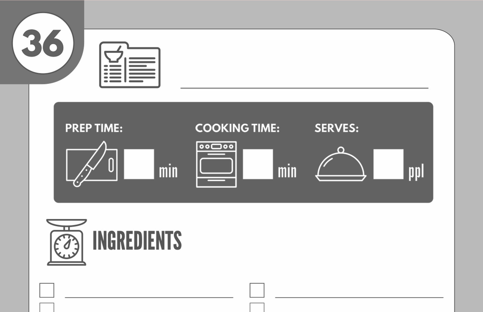 Printable Recipes - 134 Recipe Sheets (A4 / US Letter) - Etsy