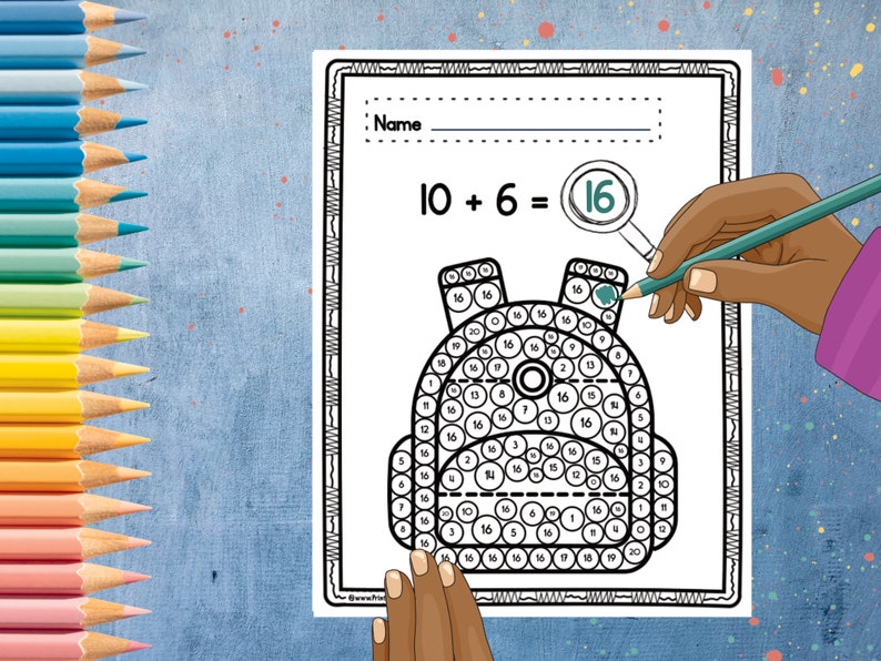 Kindergarten Back to School Activities BUNDLE - 16 No Prep Coloring ...