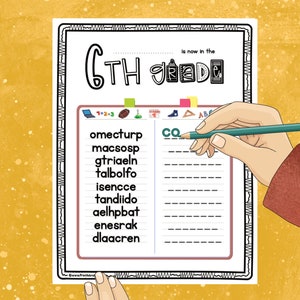 6th Grade Back to School Complete BUNDLE - 18 X No Prep Games, Puzzles ...