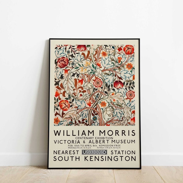 William Morris Print - Etsy
