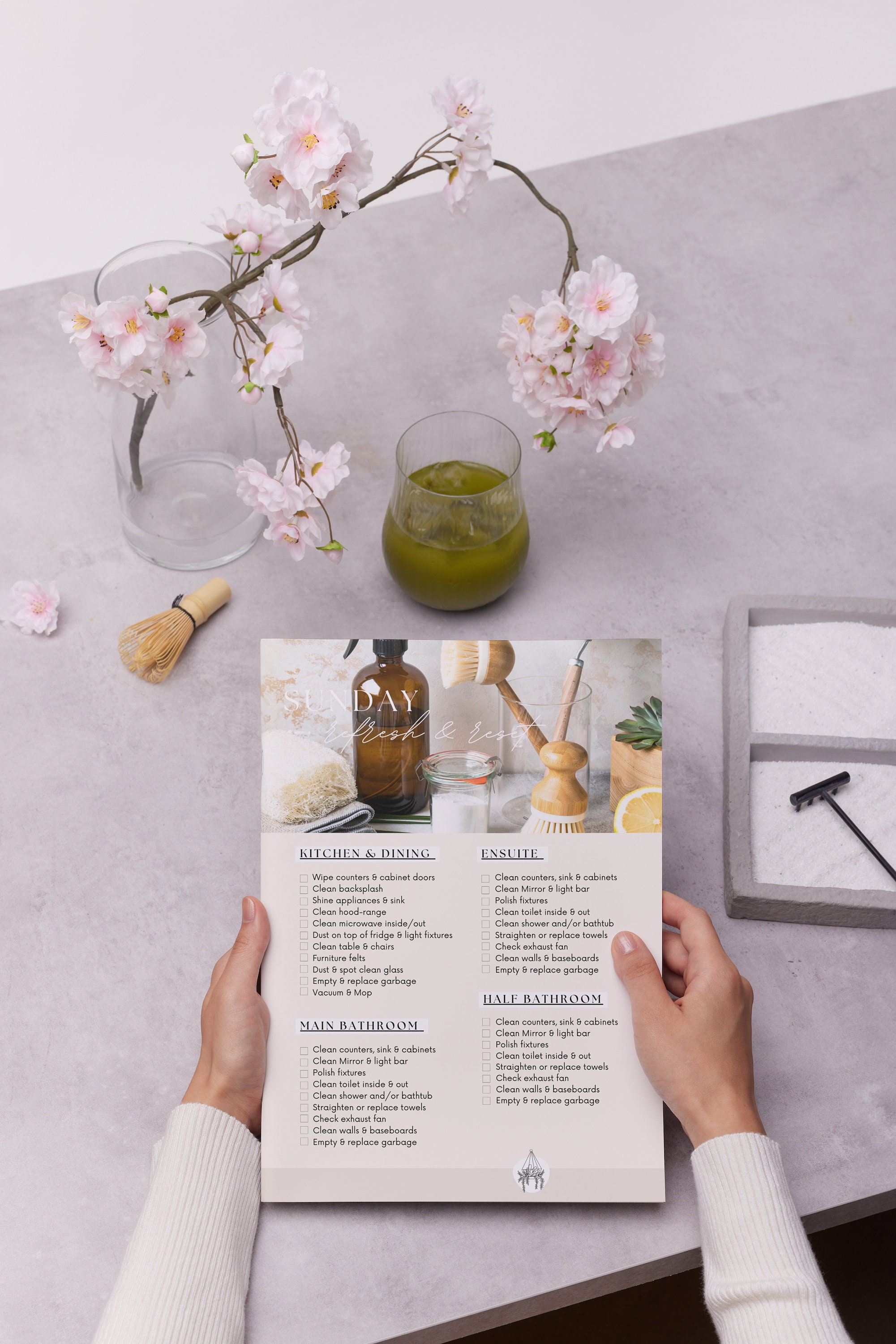 Sunday Reset and Refresh Printable Cleaning and Home Reset - Etsy