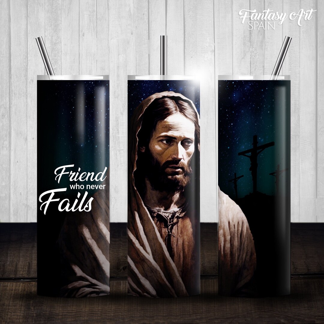 Jesus, Jesus Christ, Christ, 20oz Skinny Tumbler Sublimation Designs ...