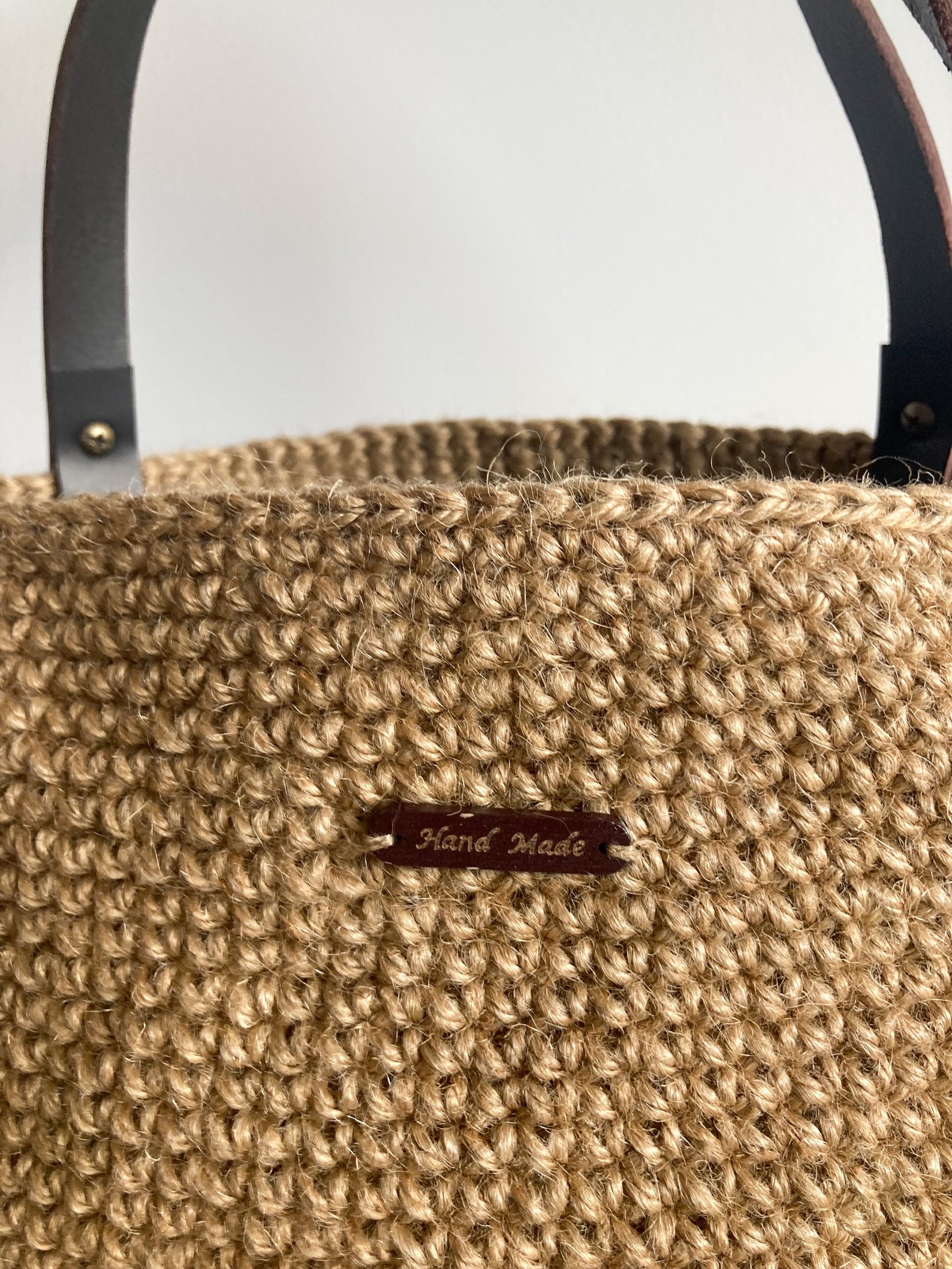 Crochet Jute Bag Jute Bag Large Beach Bag Eco Shopping Bag - Etsy