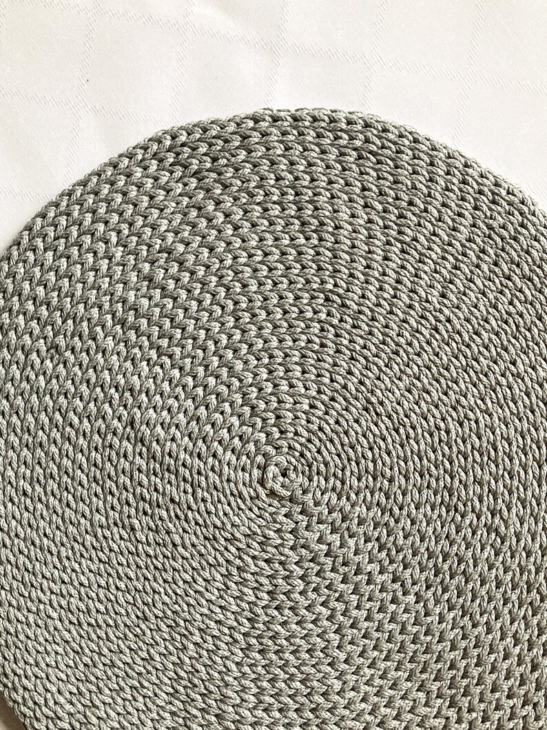 Boho Table Placemat, Crochet Bohemian Handmade, Home Decor, Kitchen and ...