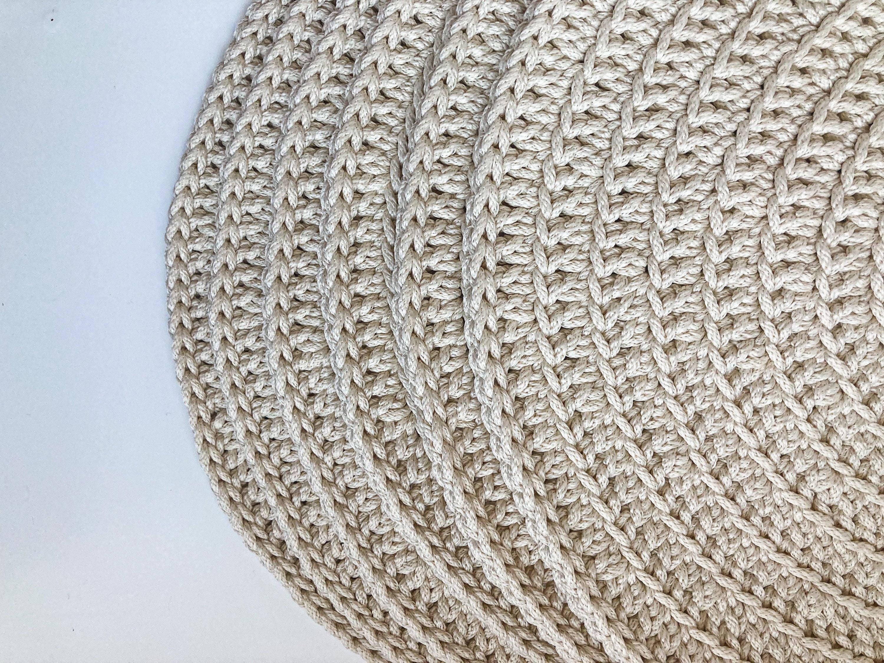 Boho Table Mat Plain Crochet Table Placemats Kitchen and - Etsy