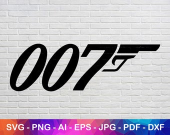 James Bond 007 Svg | Etsy