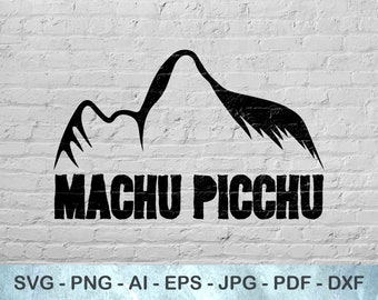 Machu Picchu Svg - Etsy