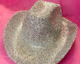 Glitter Cowboy Hat - Etsy