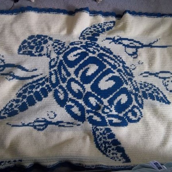 Sea Turtle Afghan Pattern - Etsy
