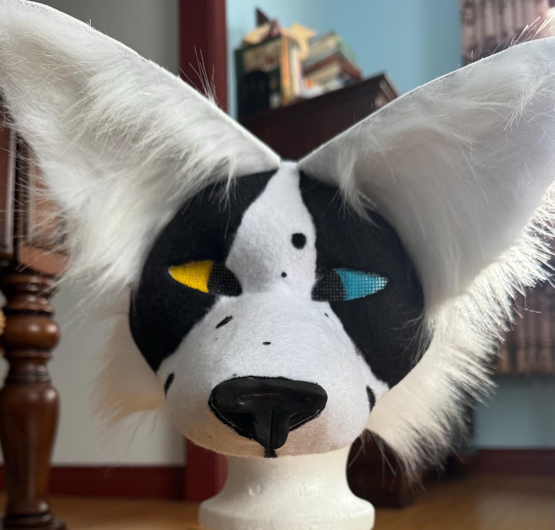 Border Collie Therian Mask - Etsy