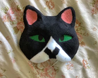 Therian Mask Scarred Tuxedo Cat - Etsy UK