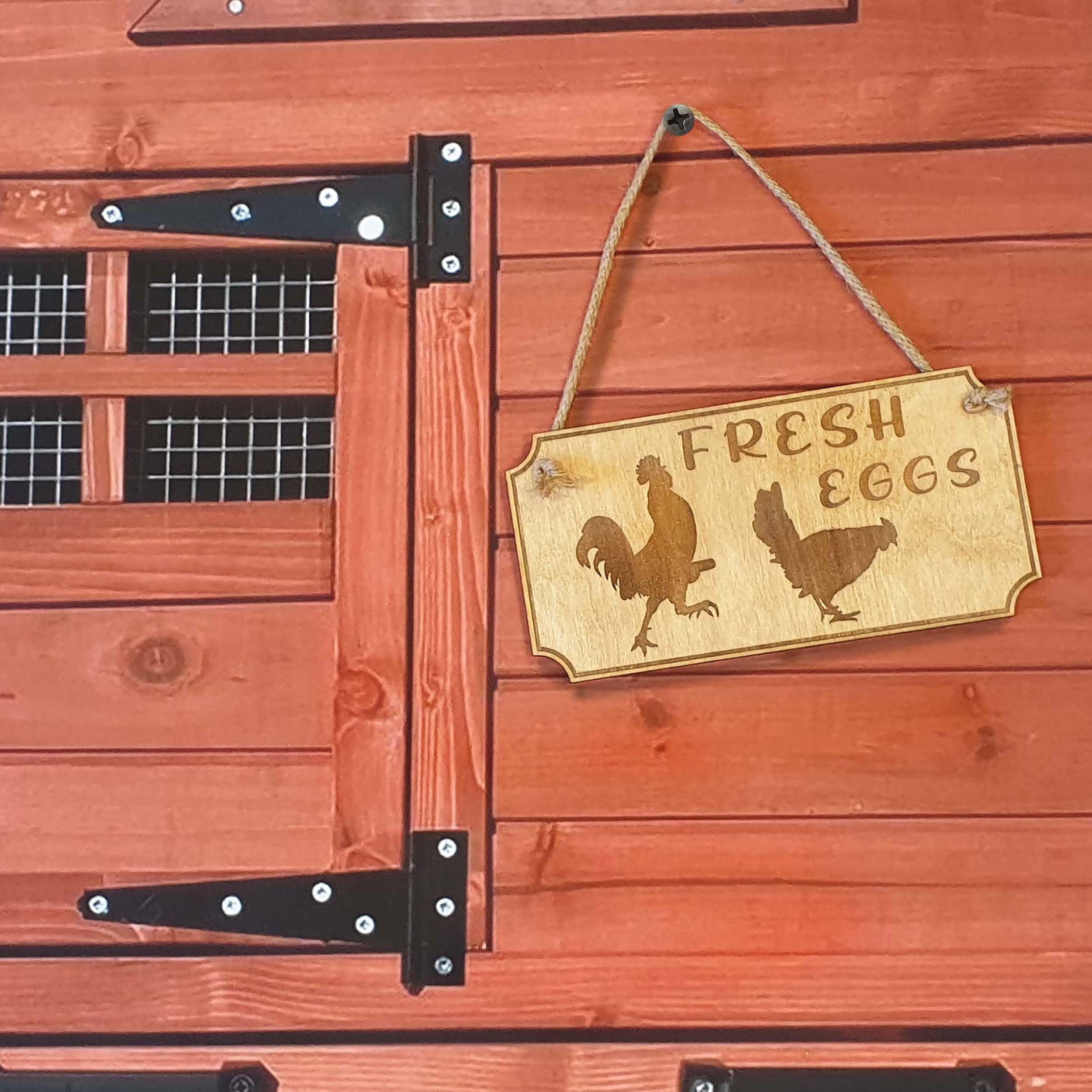 Choose From X 8 Different Chicken Signs for the Garden - Etsy UK