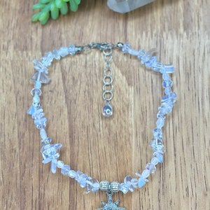 Crystal Anklets, Crystal Beaded Anklets, Beaded Anklet, Celestial ...