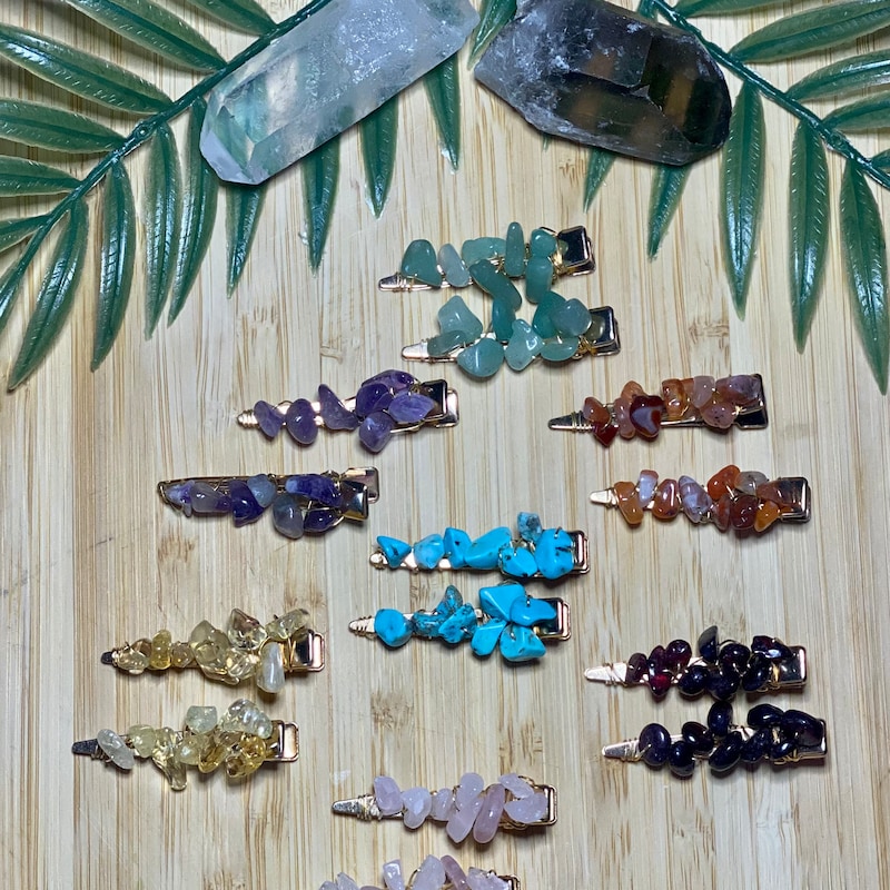 Crystal Hair Clip - Etsy