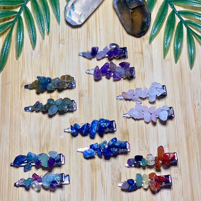 Crystal Hair Clip - Etsy