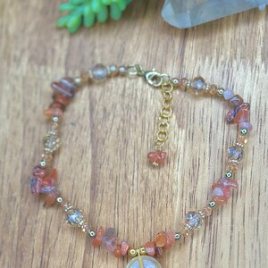 Crystal Anklets, Crystal Beaded Anklets, Beaded Anklet, Celestial ...