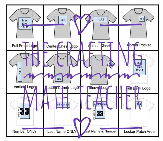 Logo Placement - Etsy