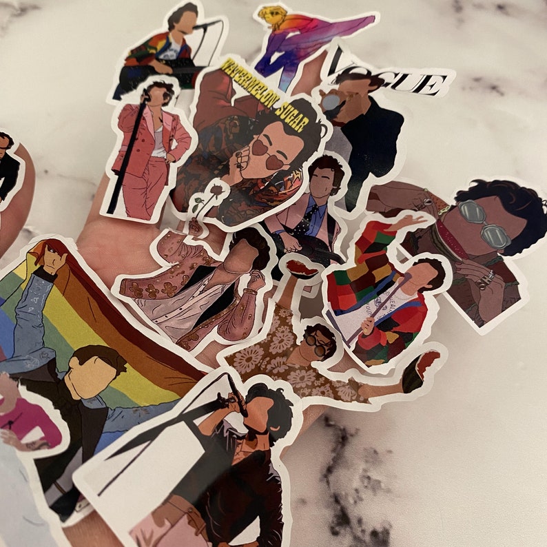Harry Styles Stickers Pack | Etsy