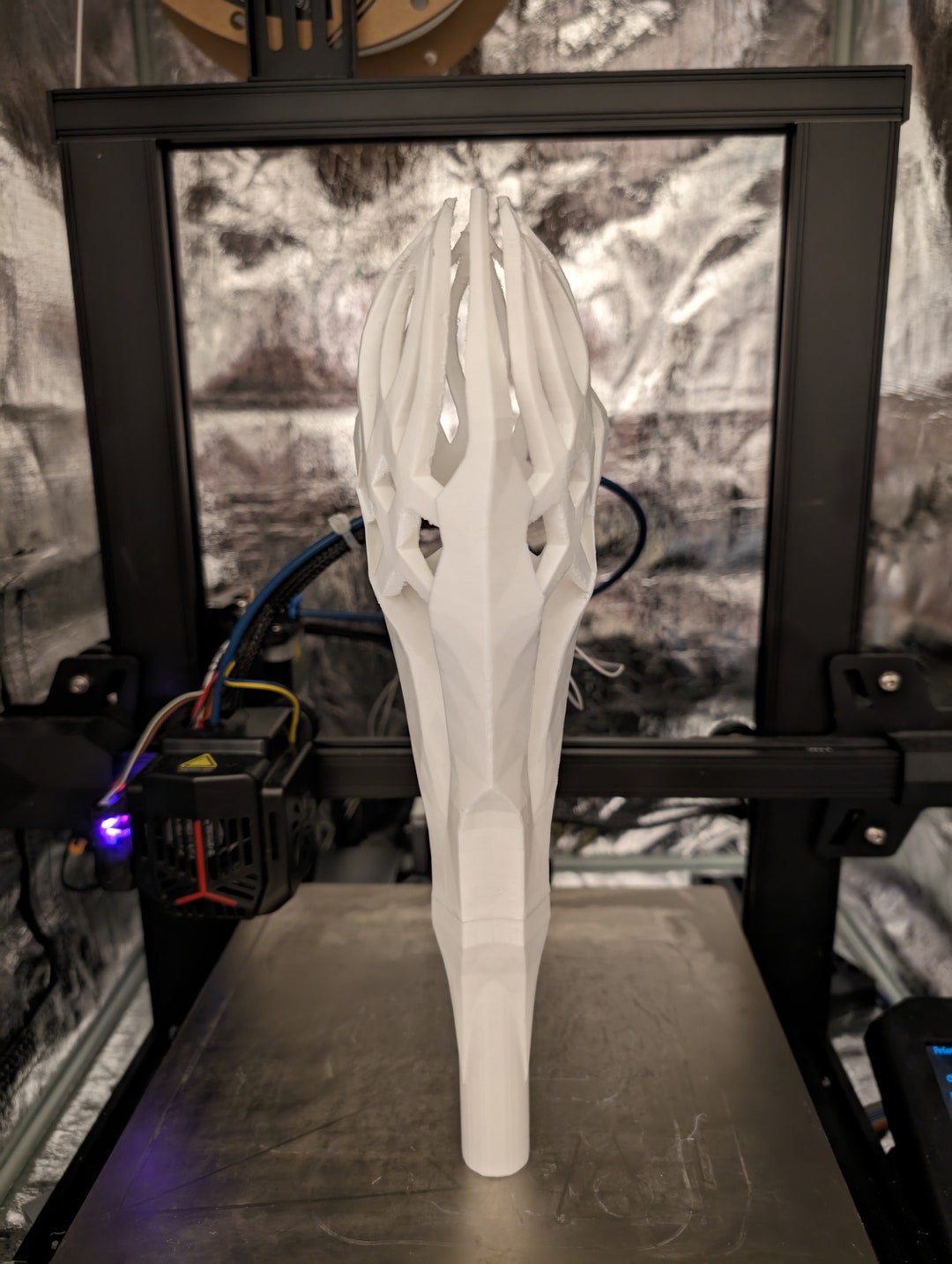 Gandalf the White Staff Tree Topper (made to Order) - Etsy