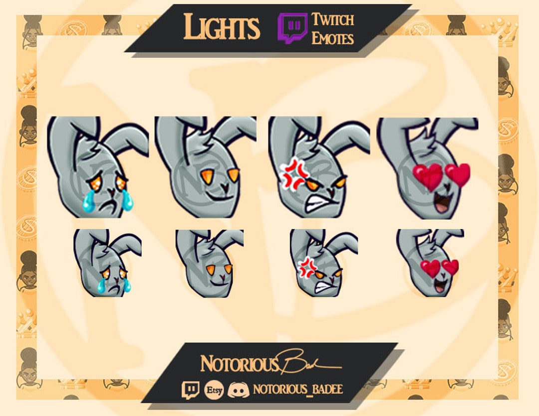 Lights Emotes Set 1 - Etsy