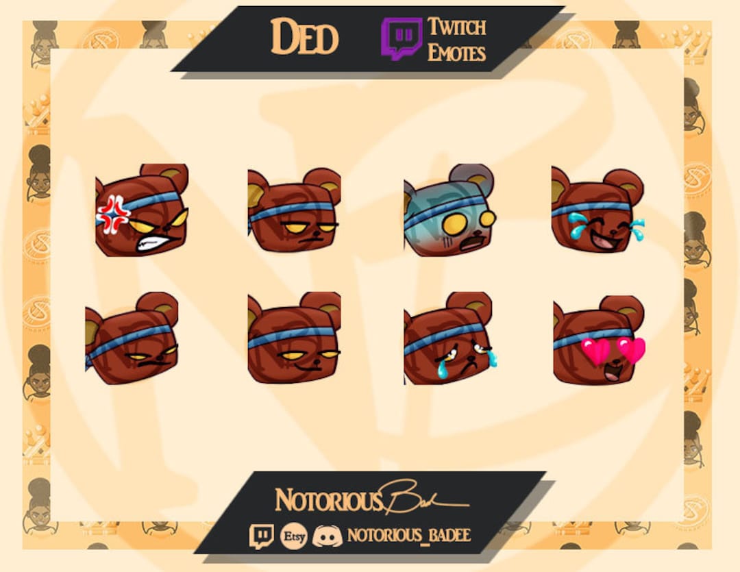 Ded Emotes Deluxe - Etsy
