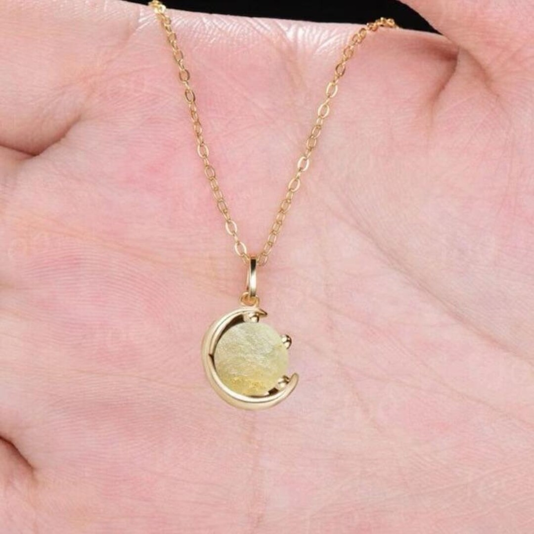 Libyan Desert Glass Pendant-handmade Pendant-rough Libyan Pendant ...