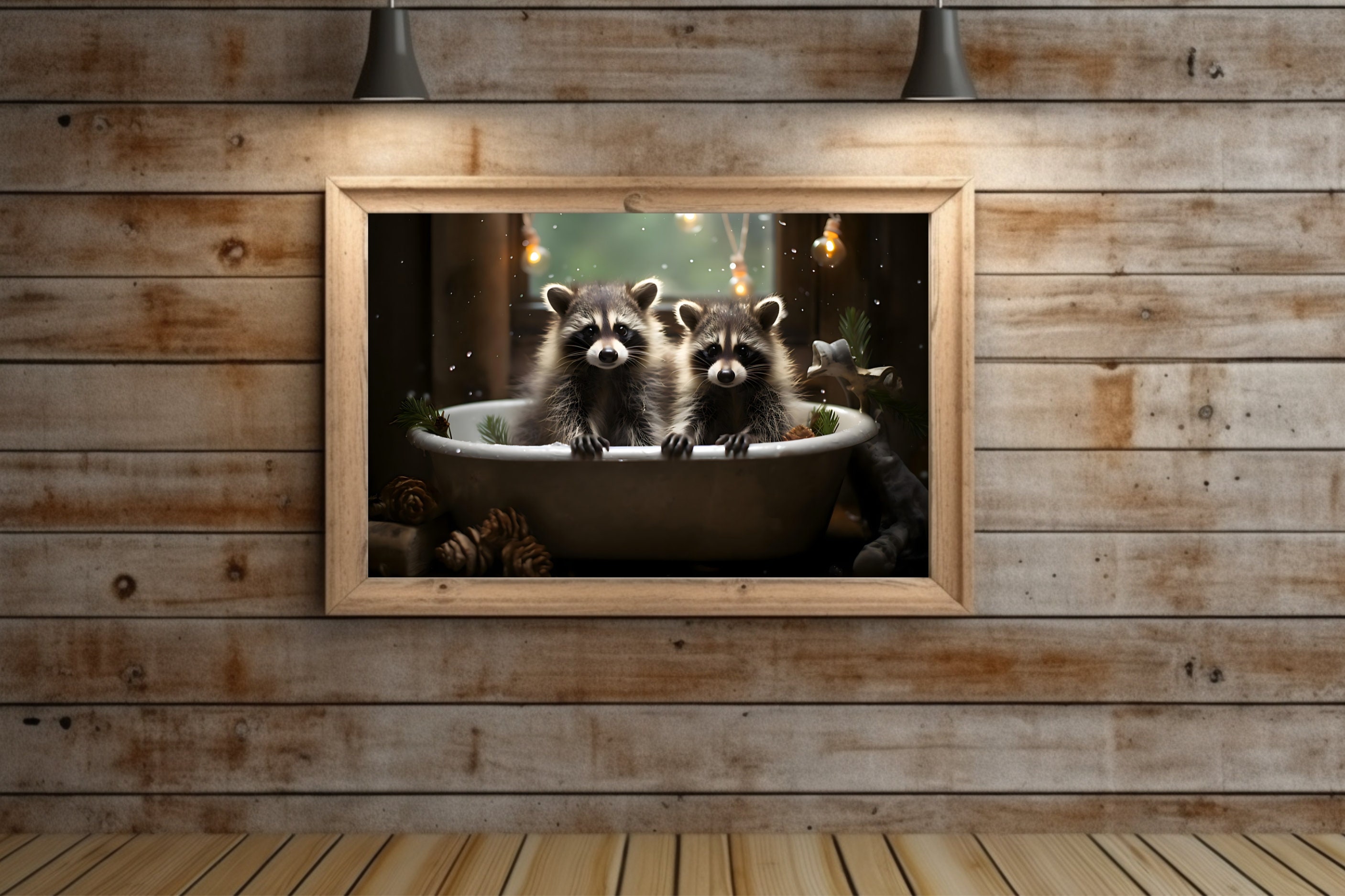 Raccoon Print, Bathroom Decor, Raccoon Wall Art, Animal Photography ...