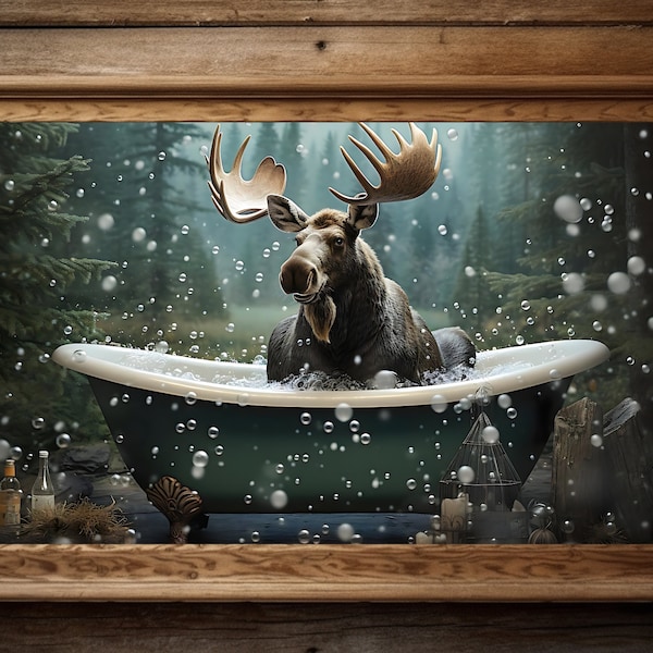 Moose Theme - Etsy
