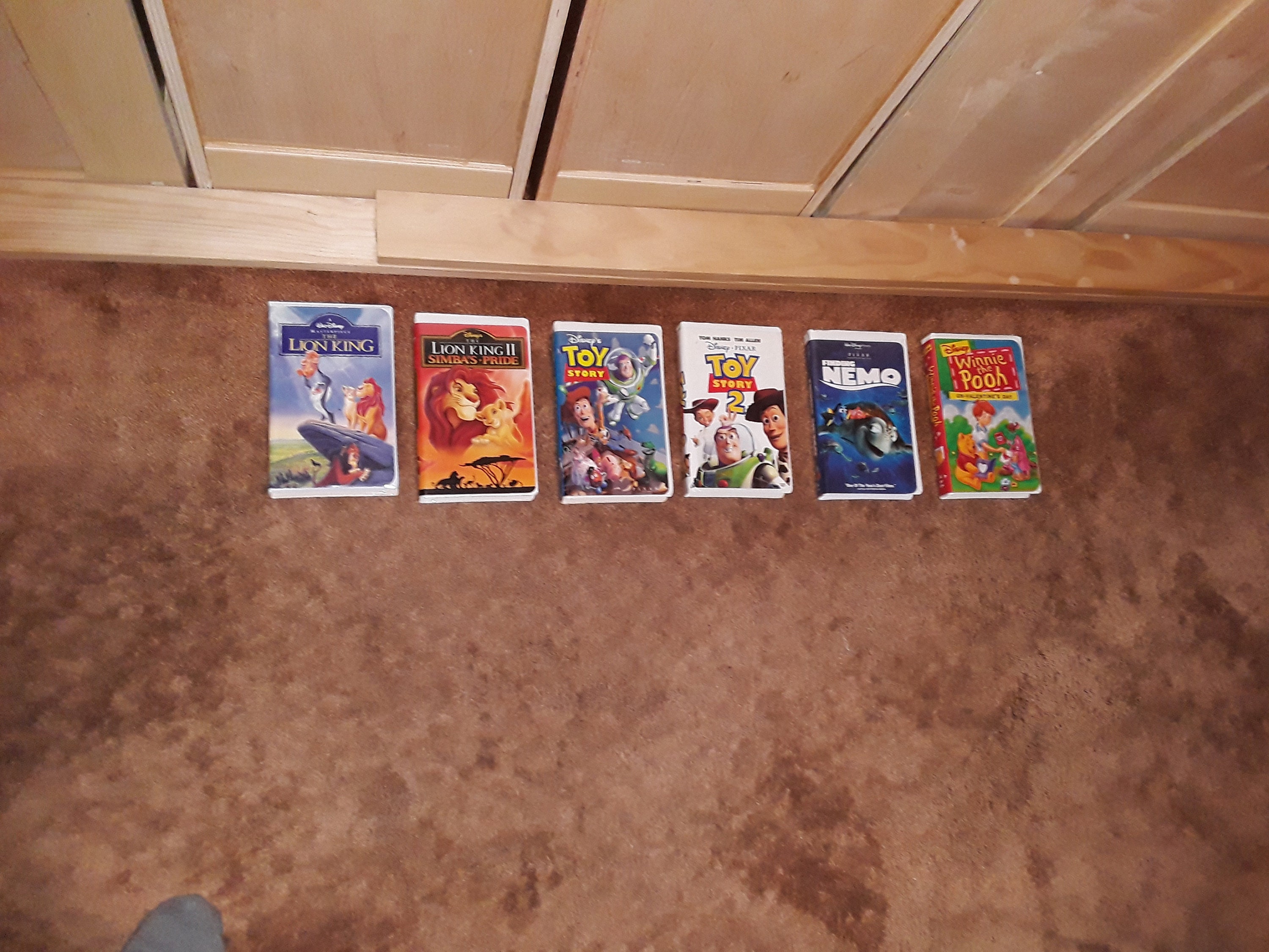 DISNEY VCR TAPES - Etsy
