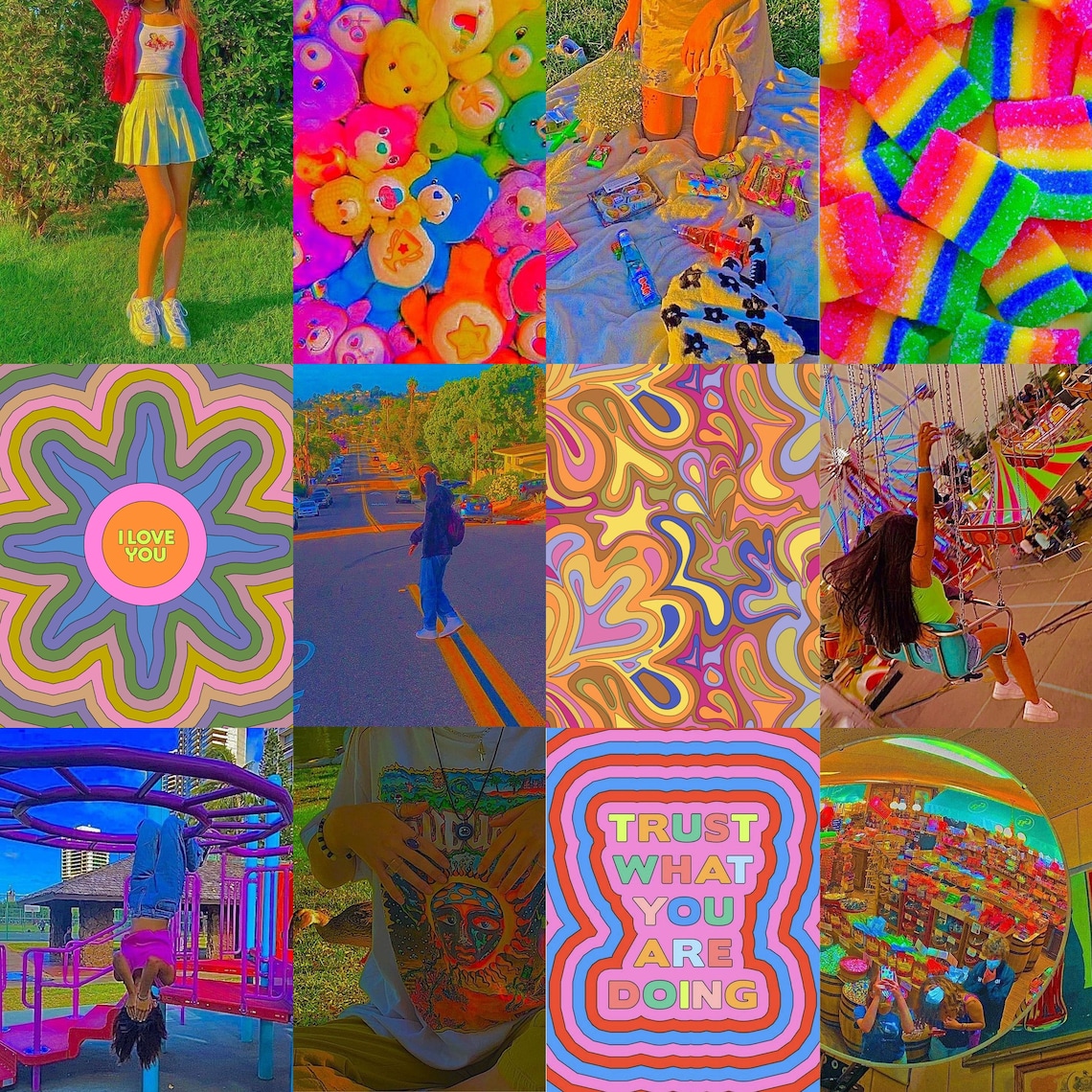 Indie Aesthetic Kit, Indie Kid Collage, Indie Room Decor, Indie Collage ...