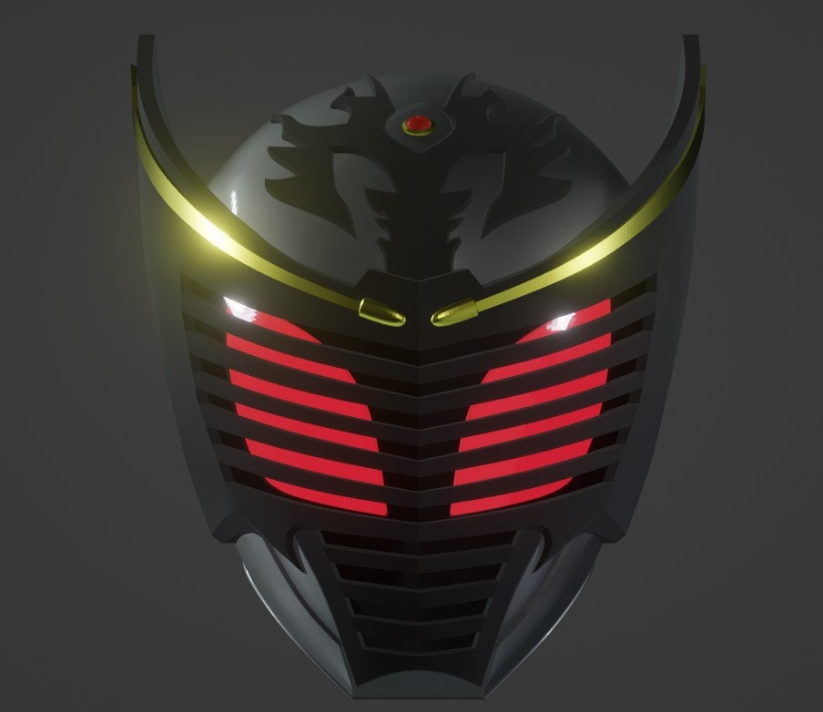 Kamen Rider Ryuga Helmet 3D Printable STL File - Etsy