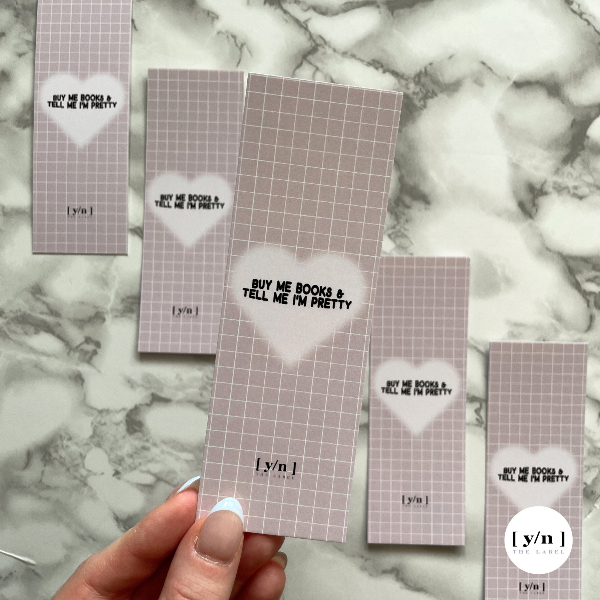 Spring 2024 Bookmarks Pastel Aesthetic Cute Bookish Double Sided ...