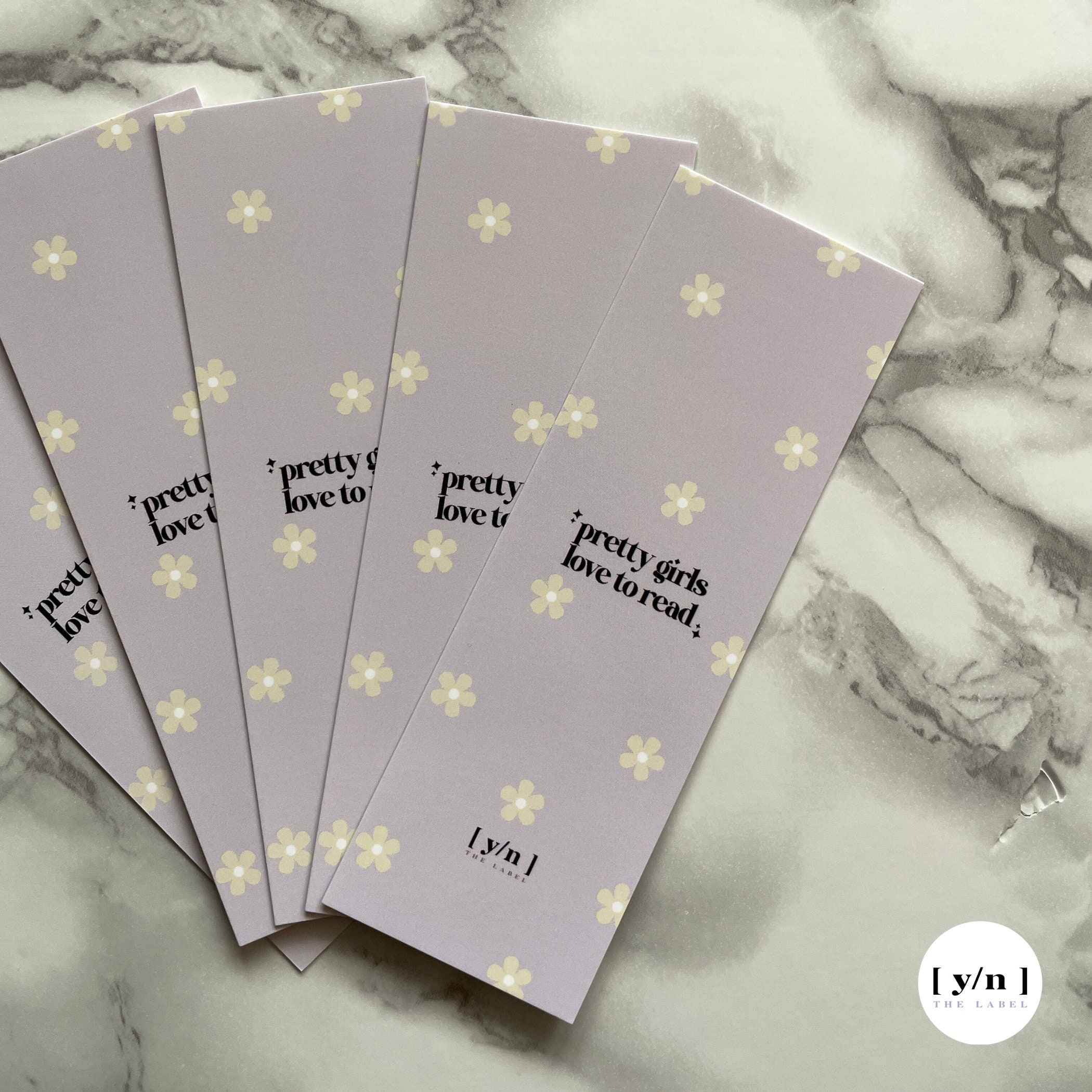 Spring 2024 Bookmarks Pastel Aesthetic Cute Bookish Double Sided ...