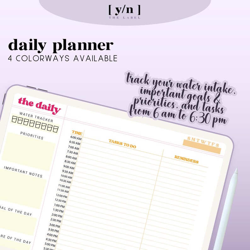 JULIANA | Colorful Bundle Digital Planner | Monthly, Daily, Budget ...