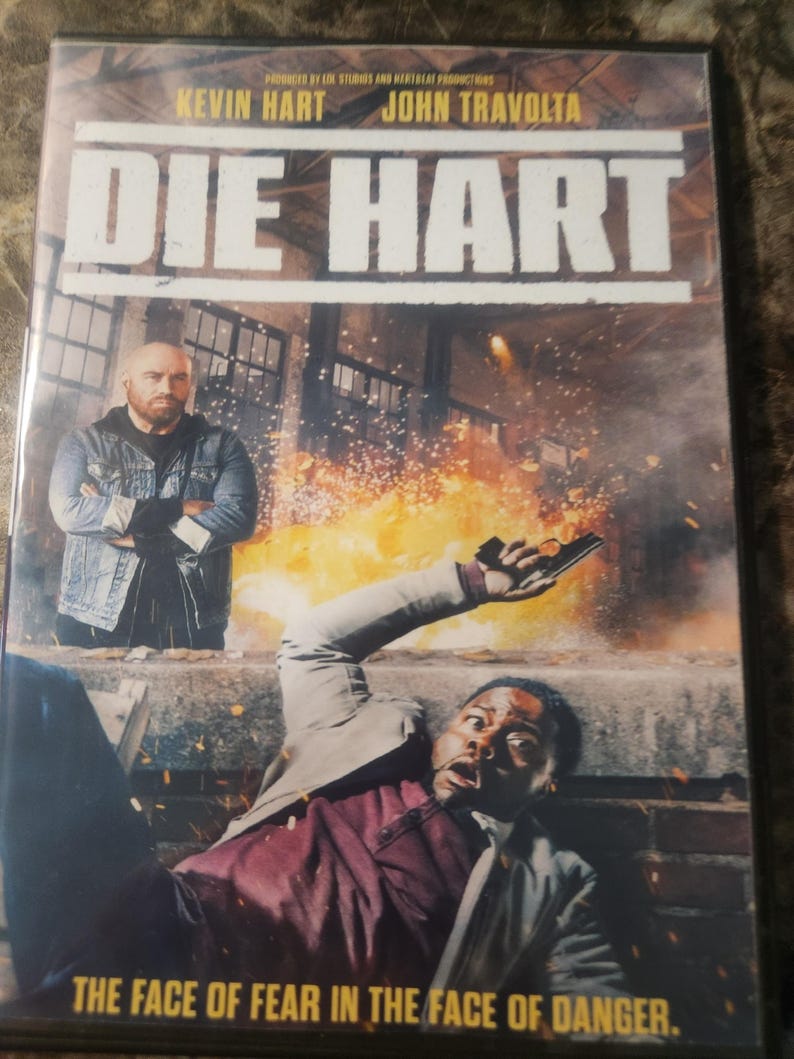 DIE HART 1 DVD Movie Kevin Hart John Travolta - Etsy