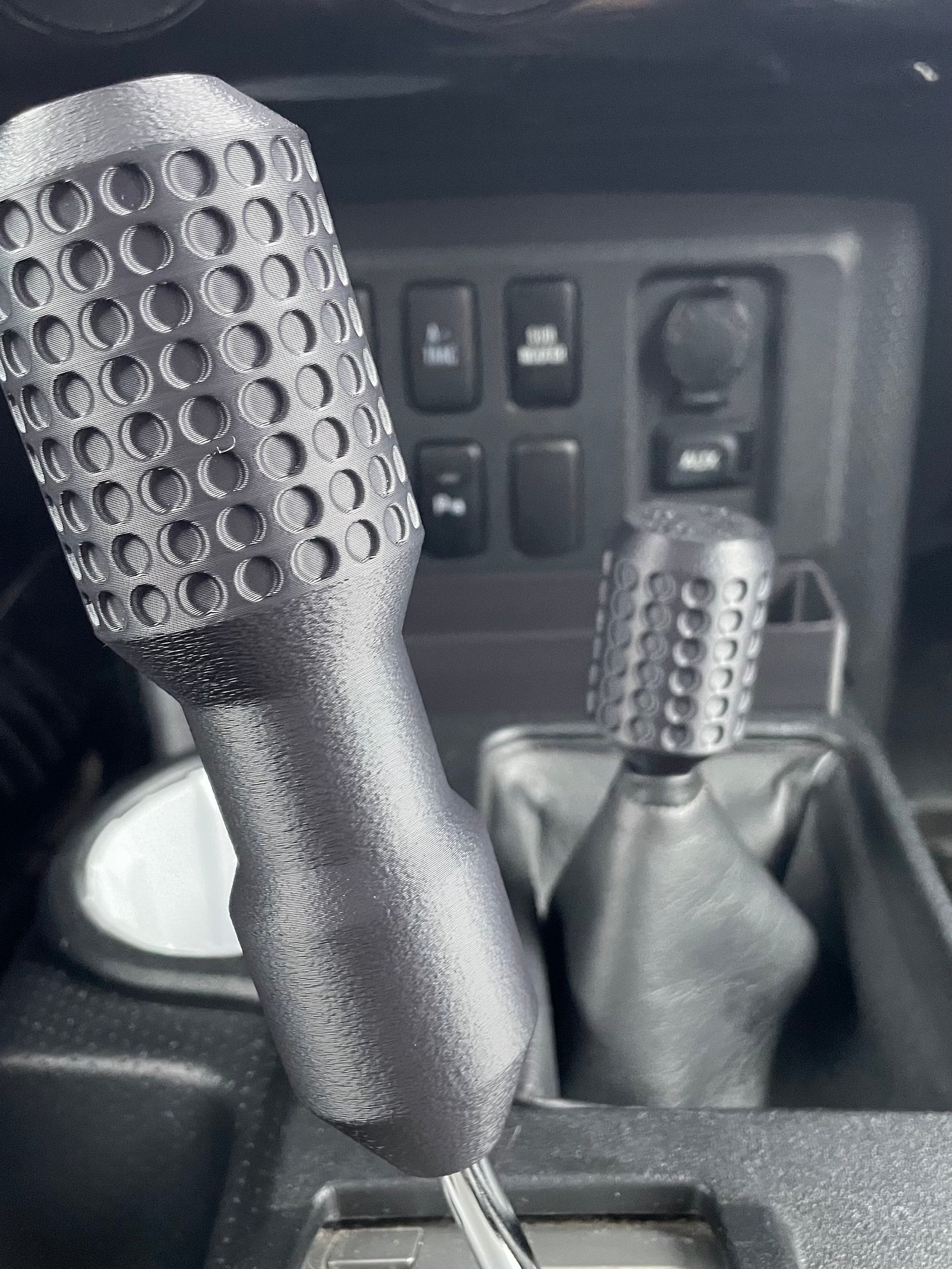 Toyota FJ Cruiser Dimpled Style Shift Knob Matte Black 2007-2014 M8x1 ...