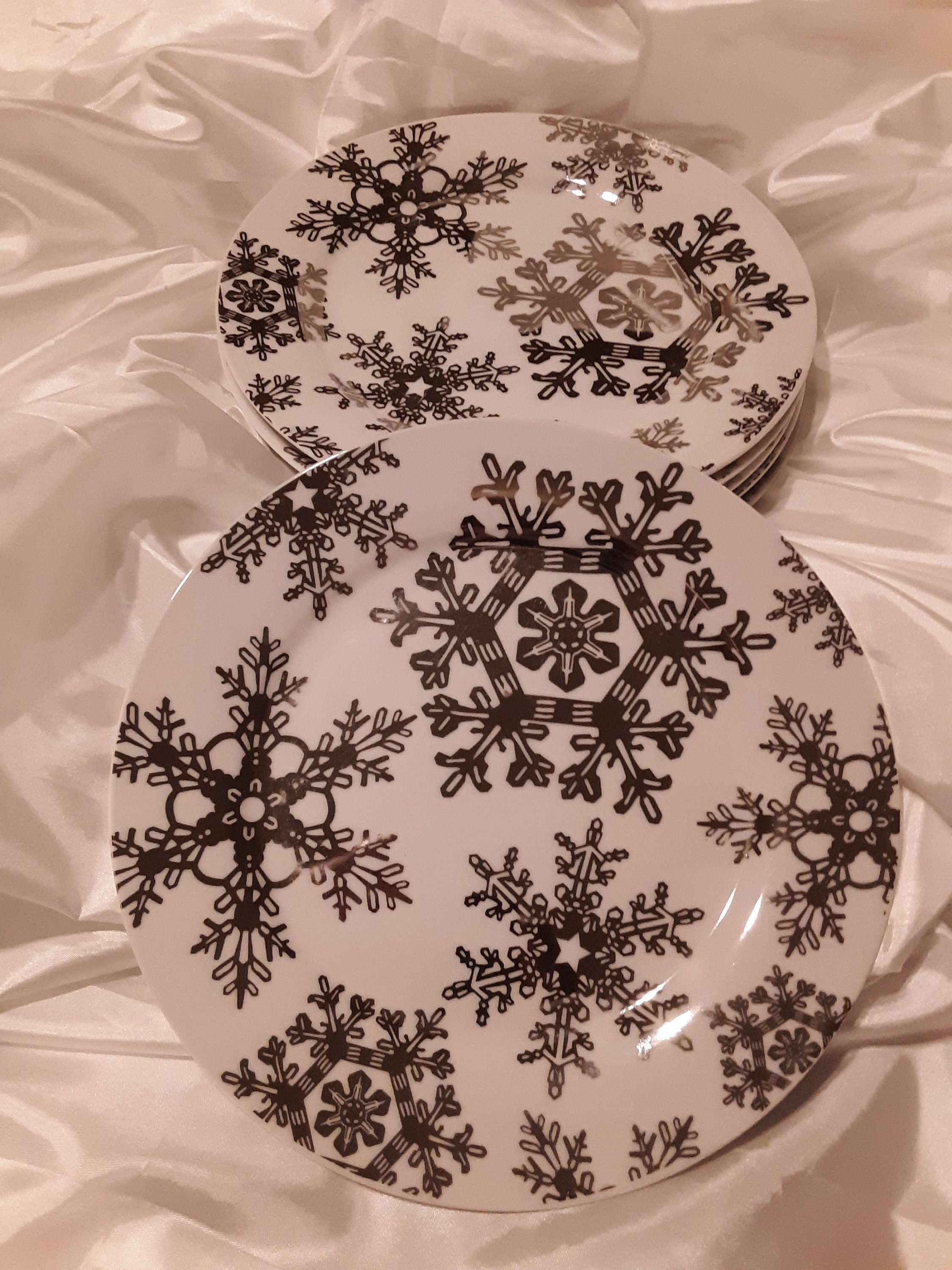 Royal Norfolk Vintage Holiday Plates Mid-century Moden Hausenware ...