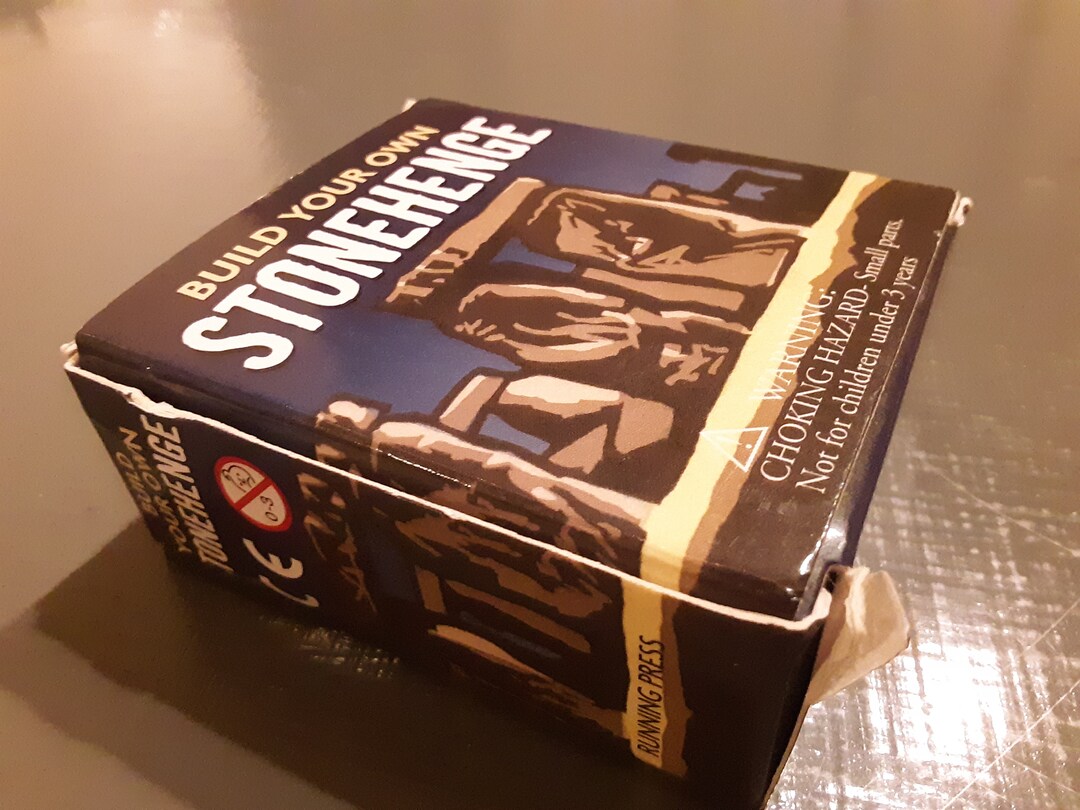 STONEHENGE Model Kit Build Your Own Stonehenge Mega Mini Kit UNUSED ...