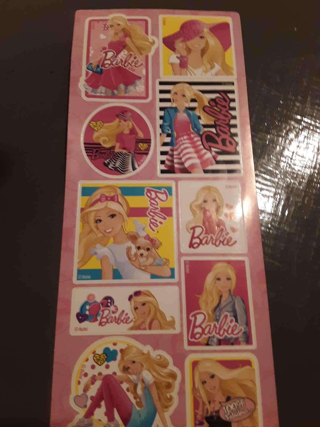 Barbie Candycore Sticker Lot 5 Sheets in All: 1 Sheet Barbie 1 Sheet ...