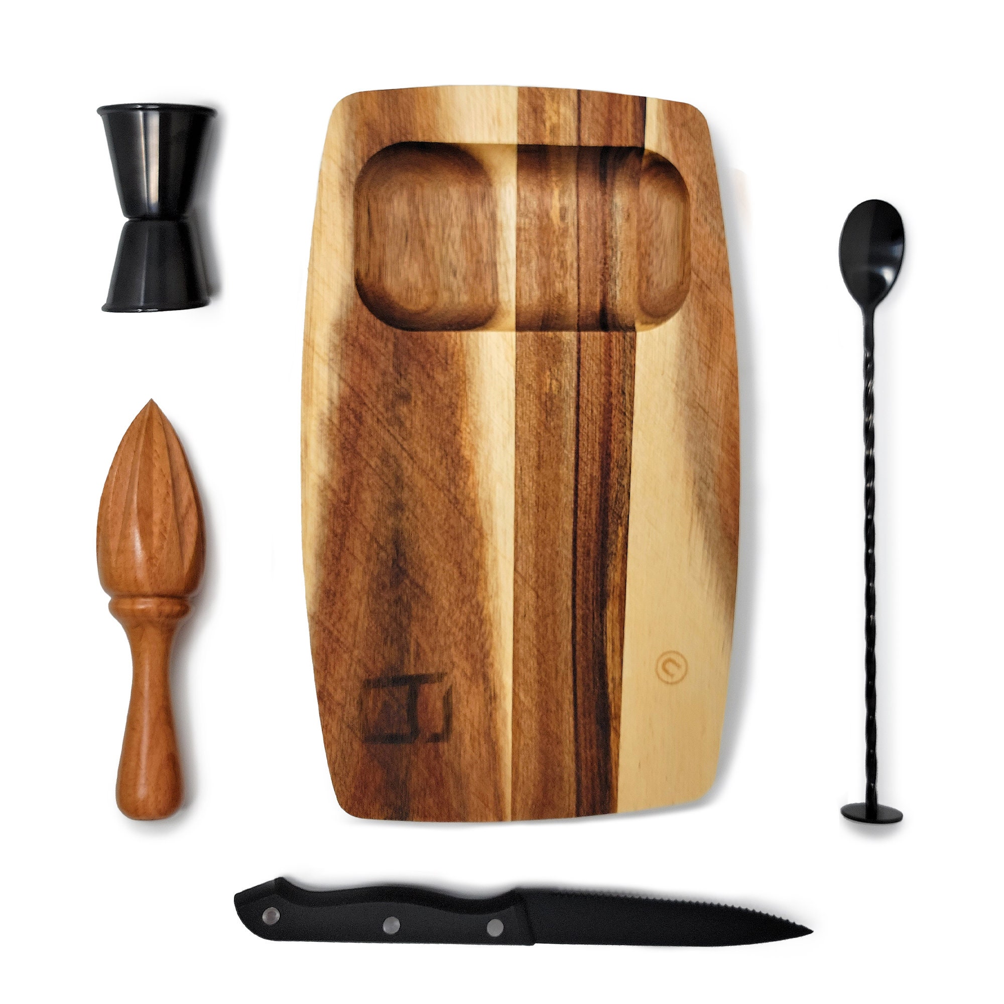 Mixing Bar Set Cocktail Kit by BARHANCE | Bar Tools Cocktail Set With ...
