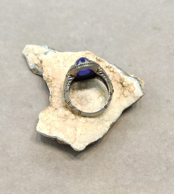 Antique Silver ring, Early 19s probably middleast Ant… - Gem