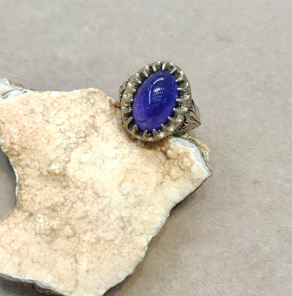 Antique Silver ring, Early 19s probably middleast Ant… - Gem