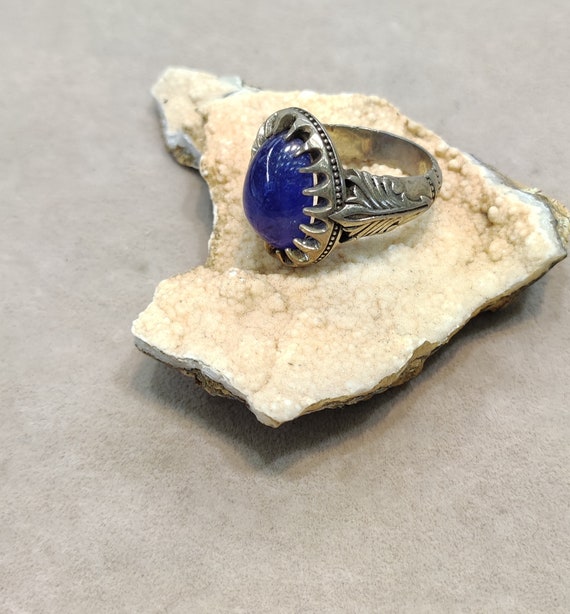 Antique Silver ring, Early 19s probably middleast Ant… - Gem