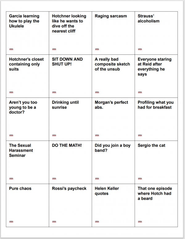 Cards Against Humanity Print Offs